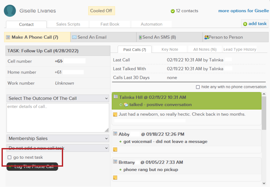 Understanding Logging Off Tasks – ClubReady Support