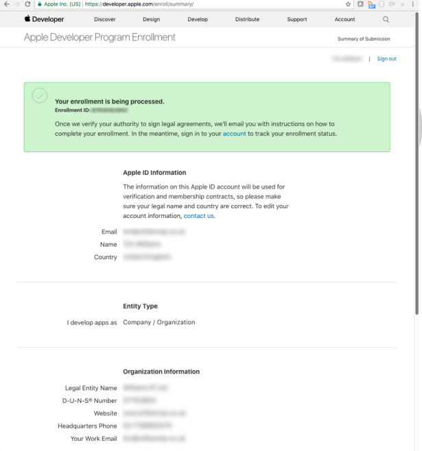 Set up an Apple Developer account – ClubReady Support