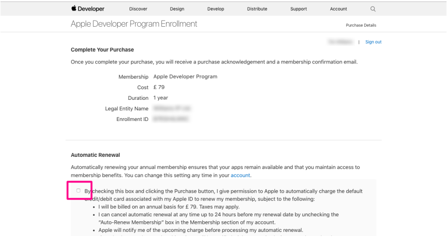 Set up an Apple Developer account – ClubReady Support