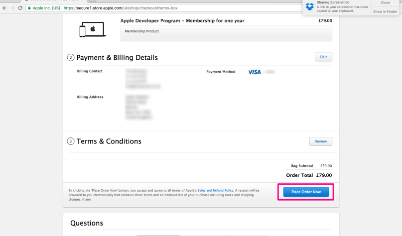 Set up an Apple Developer account – ClubReady Support