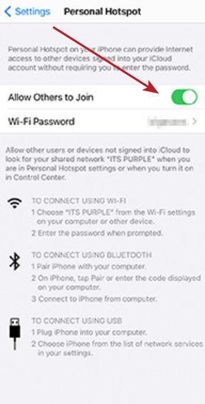 How-to: Setup Hotspot with Ingenico Link 2500 – ClubReady Support