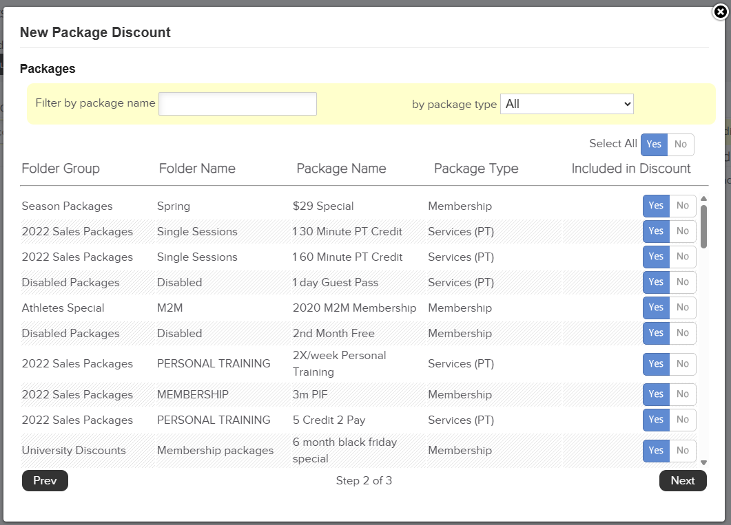 How-to: Create Sales Package Discounts – ClubReady