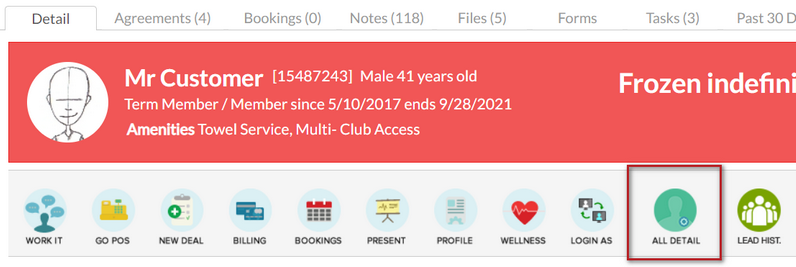 View or Edit a Client's Login Information – ClubReady Support