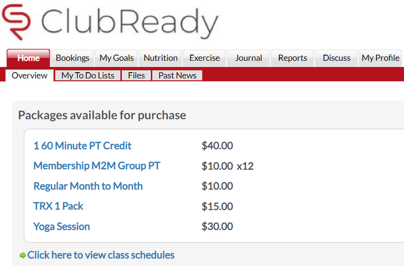 Best Practices: Using Sales Package Online Link – ClubReady Support